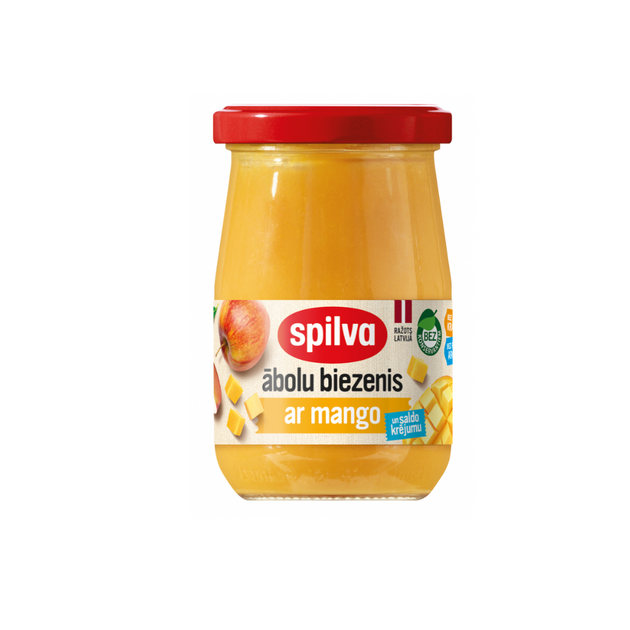 Apple Puree with Mango Spilva 300g | Rodyna Shop