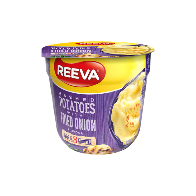 Instant Mashed Potato with Fried Onion Reeva 40g Cup | Rodyna Shop