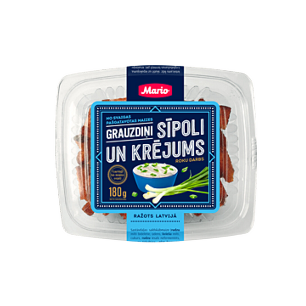 Onion and Sour Cream Fried Bread Mario 180g | Rodyna Shop