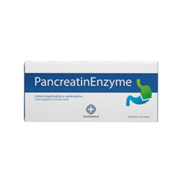 Pancreatin Enzyme Complex 20 Tablets | Rodyna Shop
