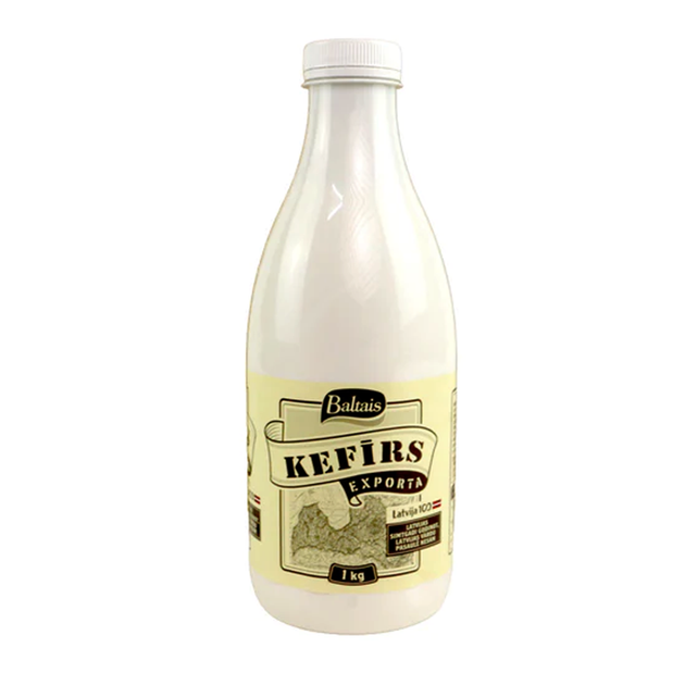 Kefir 3.8%-4.3% Baltais 1kg | Rodyna Shop