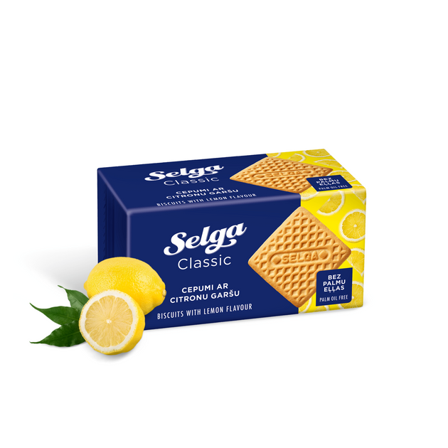 Lemon Biscuits Selga 180g | Rodyna Shop