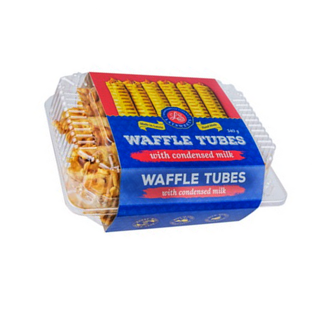 Waffle Tubes With Condensed Milk Filling 340g | Rodyna Shop